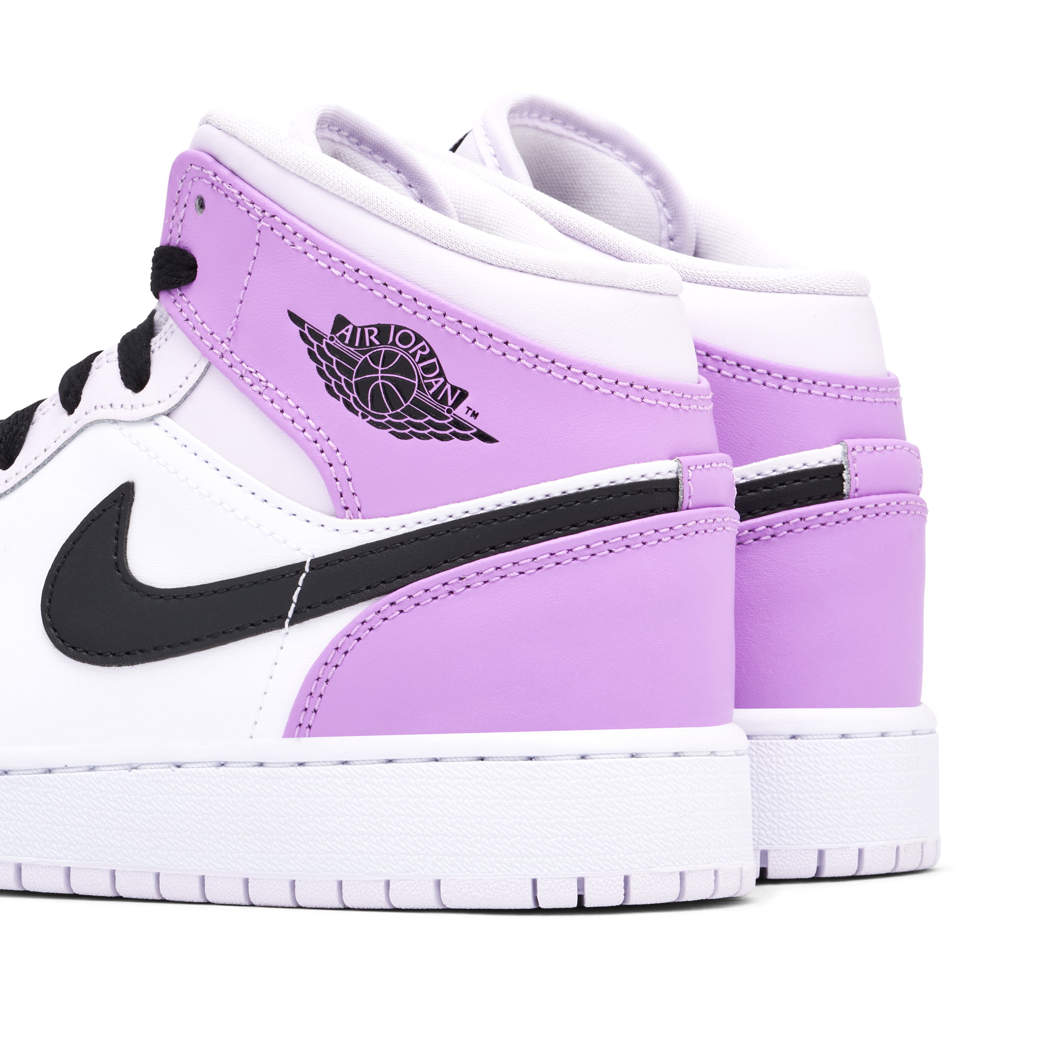 Air Jordan 1 Mid Pink Lavender GS | DQ8423-501 | Laced