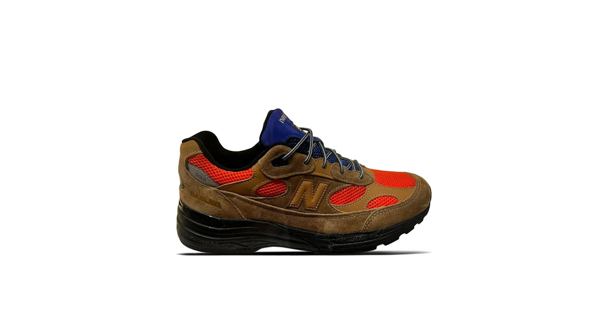 New Balance 992 MiUSA Action Bronson Tan Red | U992AB1 | Laced